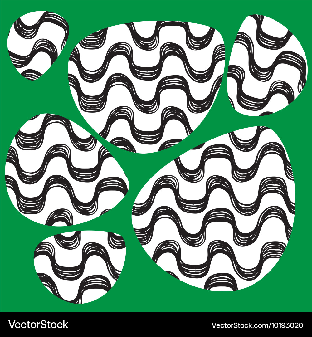 Ipanema beach pattern Royalty Free Vector Image