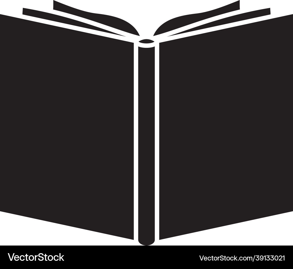 Open book Royalty Free Vector Image - VectorStock