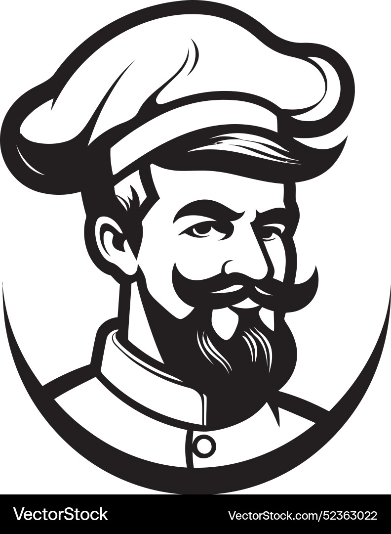 Chef gesture graphicsprofessional collection Vector Image