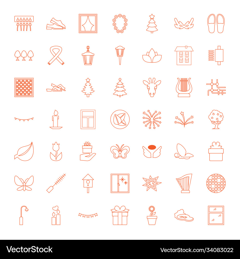 Decorative icons (34083022) – Free Vector | VectorStock