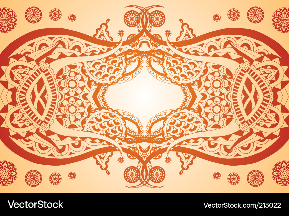 Elegant symmetry Royalty Free Vector Image - VectorStock