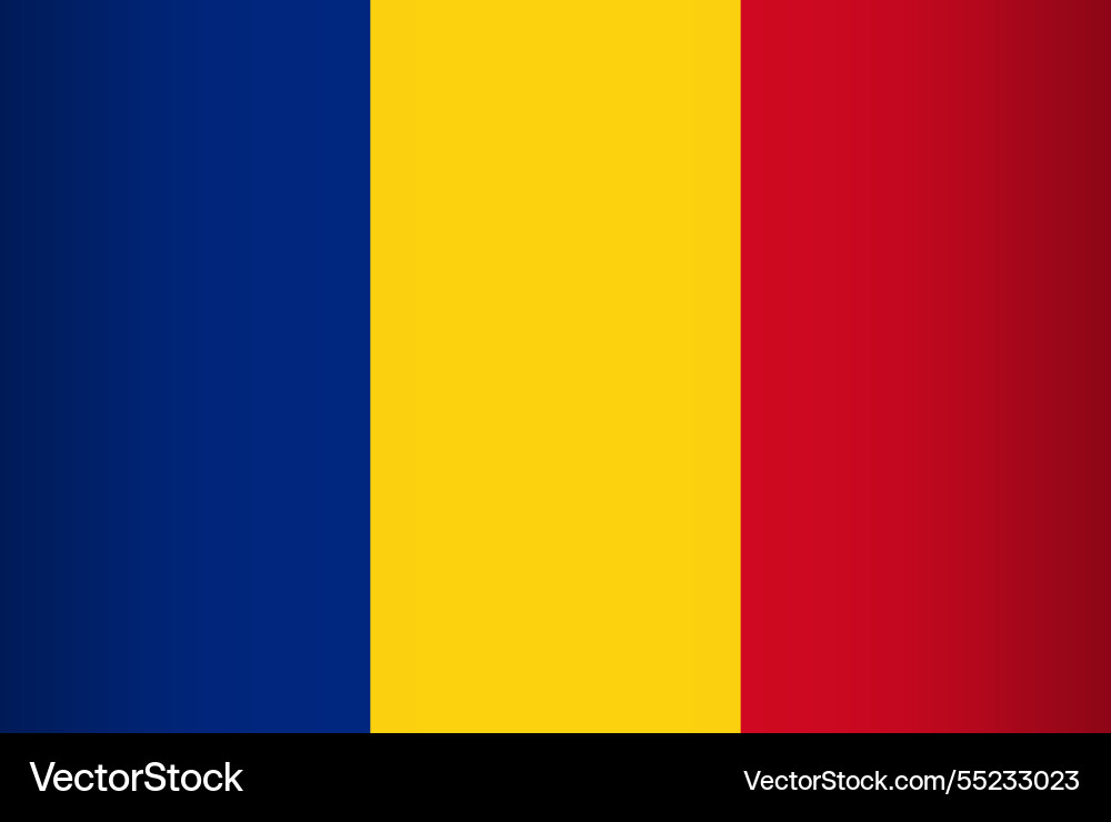 National flag of romania element Royalty Free Vector Image