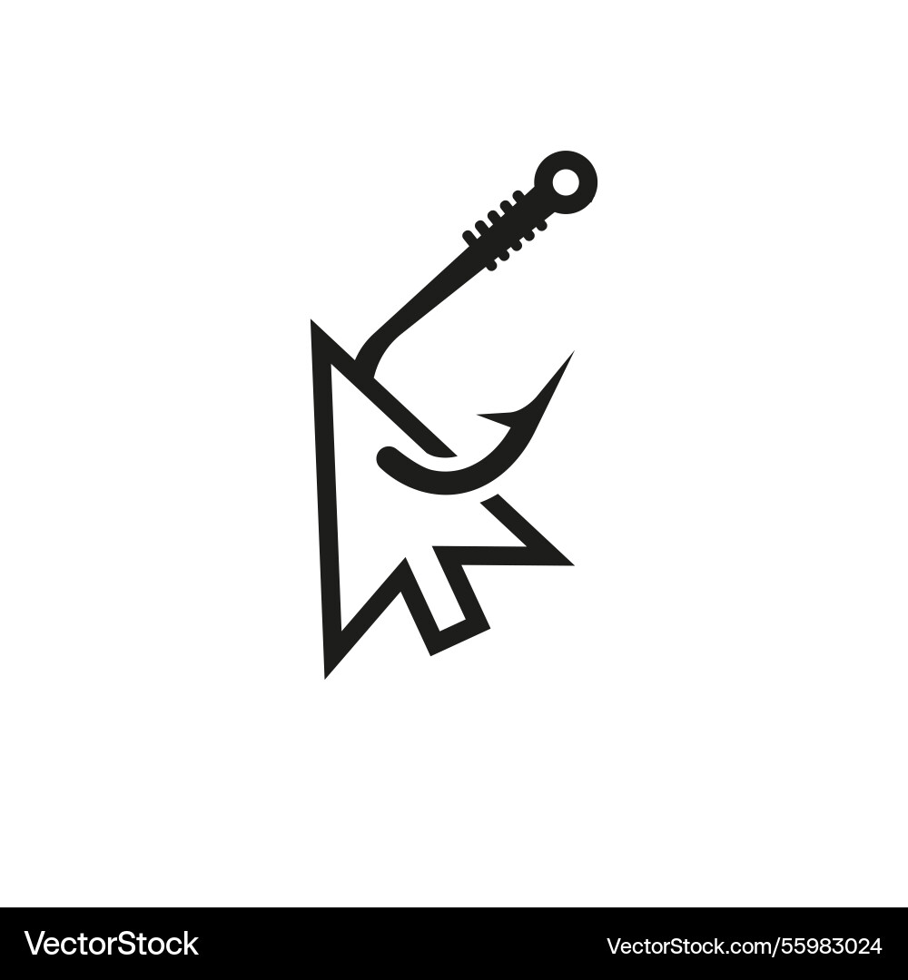 Guitar pick shaped like computer cursor Royalty Free Vector