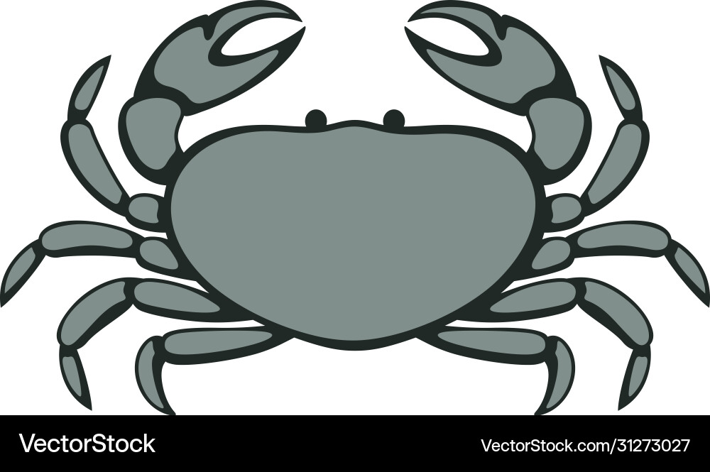 Crab Royalty Free Vector Image - VectorStock