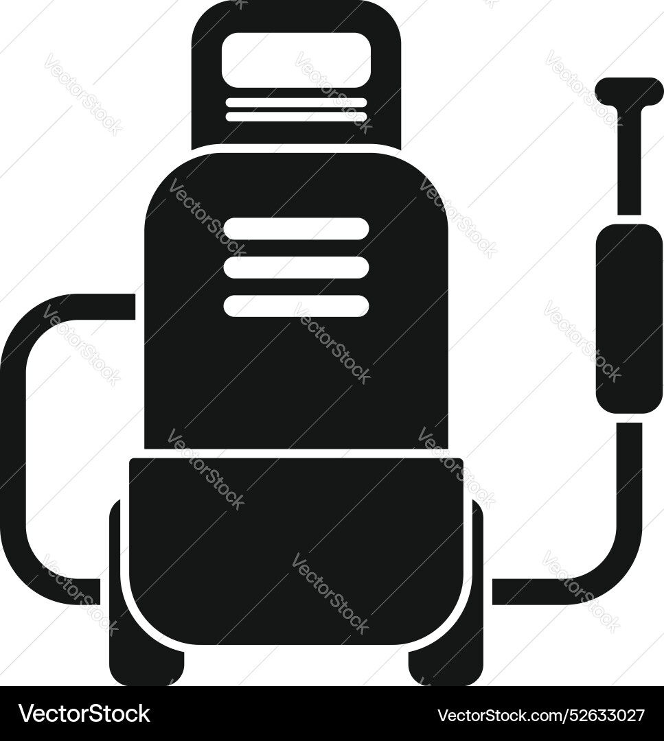 Professional cleaning equipment pressure washer Vector Image