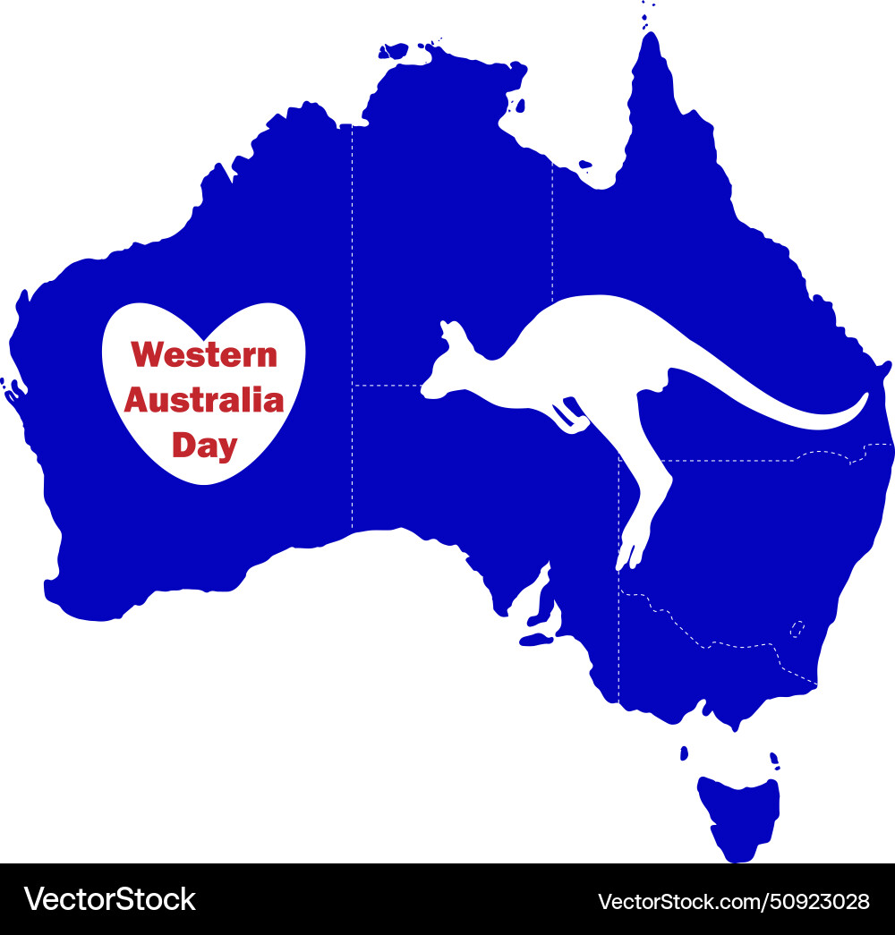 Western australia day Royalty Free Vector Image