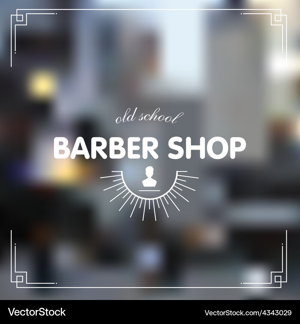Barber shop Royalty Free Vector Image - VectorStock