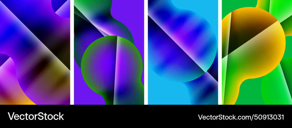 Abstract colors backgrounds – Royalty-Free Vector | VectorStock