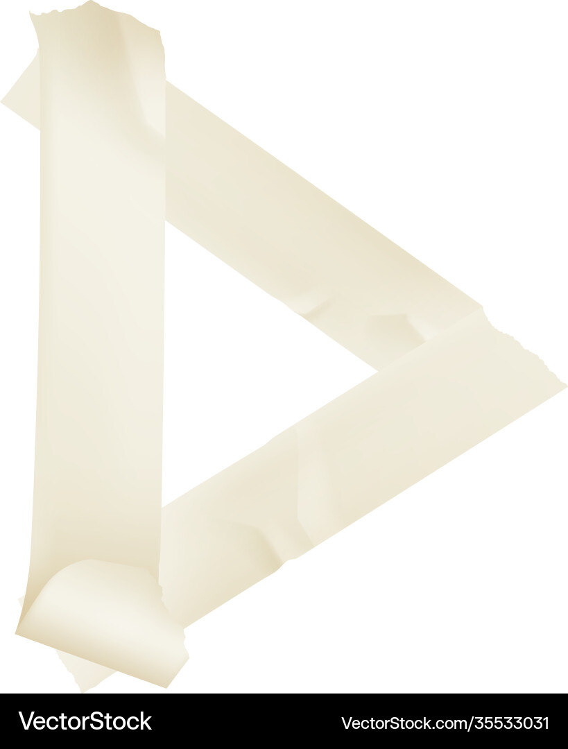 Sticky tape realistic Royalty Free Vector Image