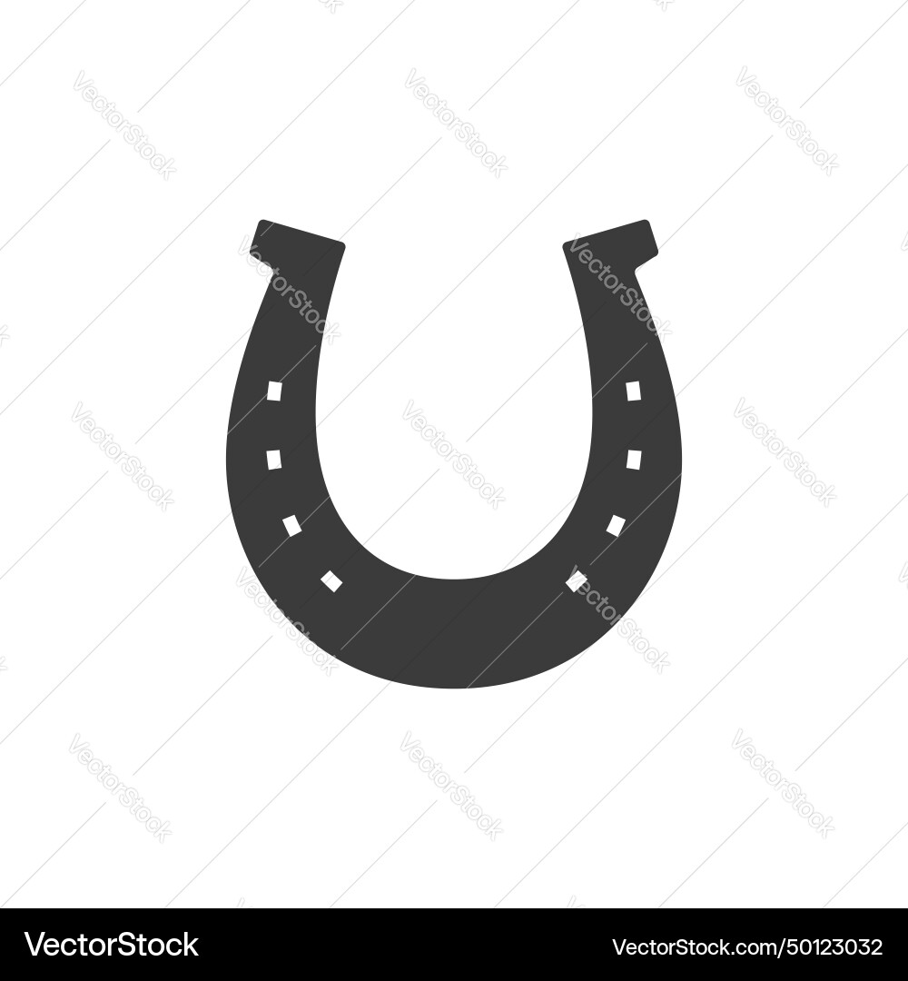 Horseshoe Royalty Free Vector Image - VectorStock