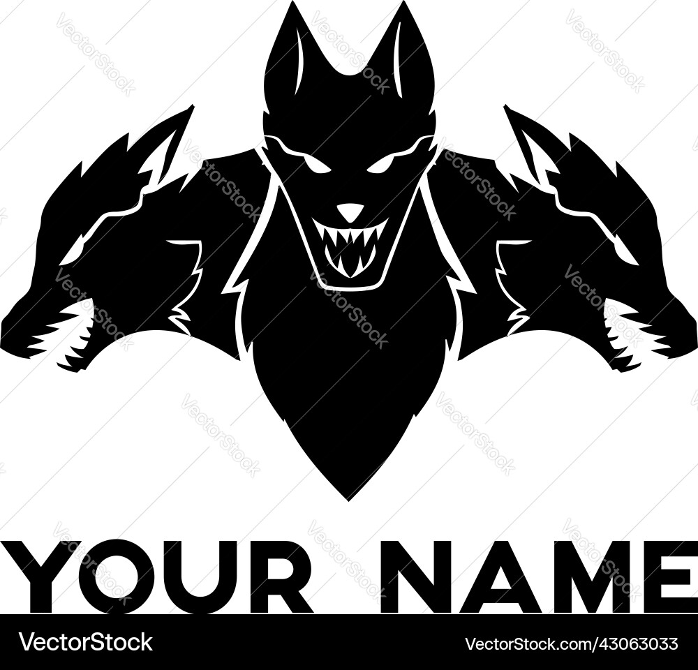 Cerberus dog Royalty Free Vector Image - VectorStock