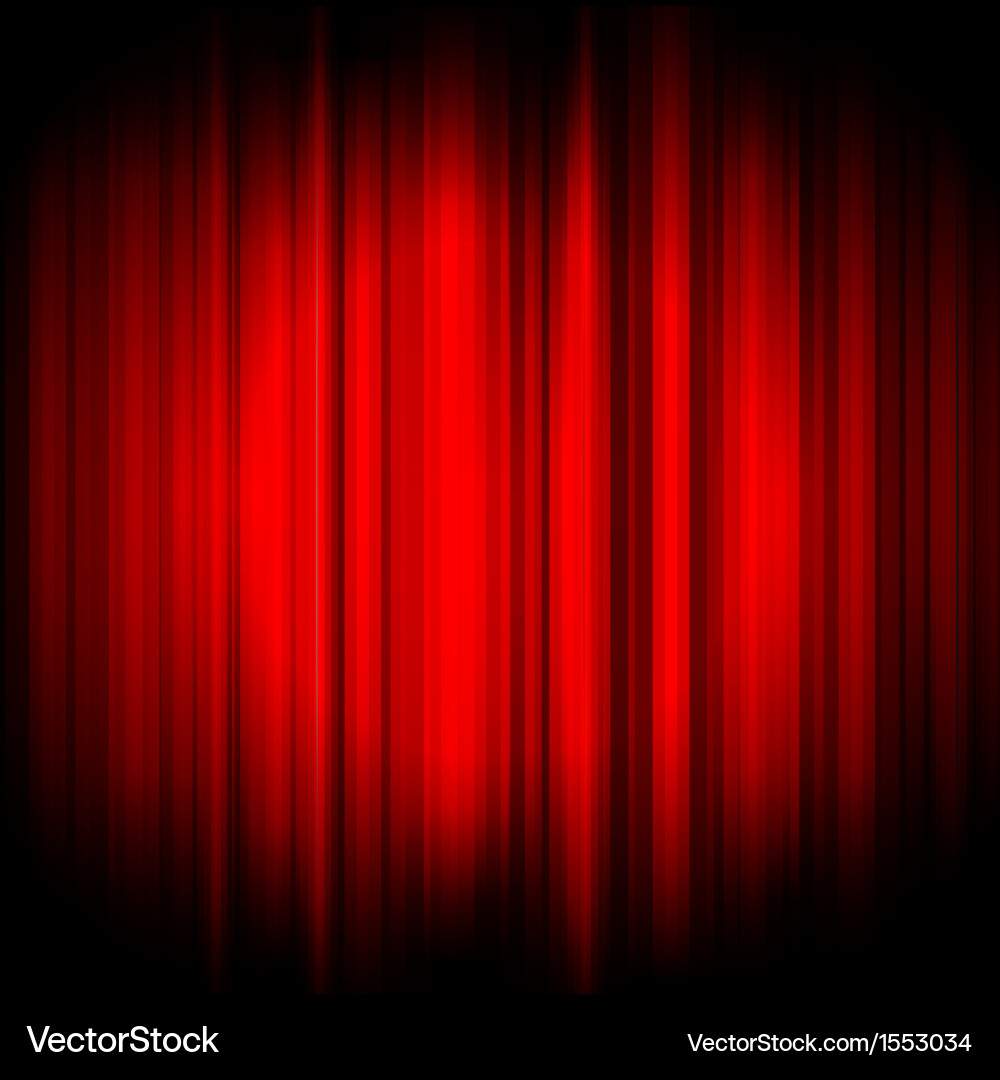 Red Stage Background Royalty Free Vector Image