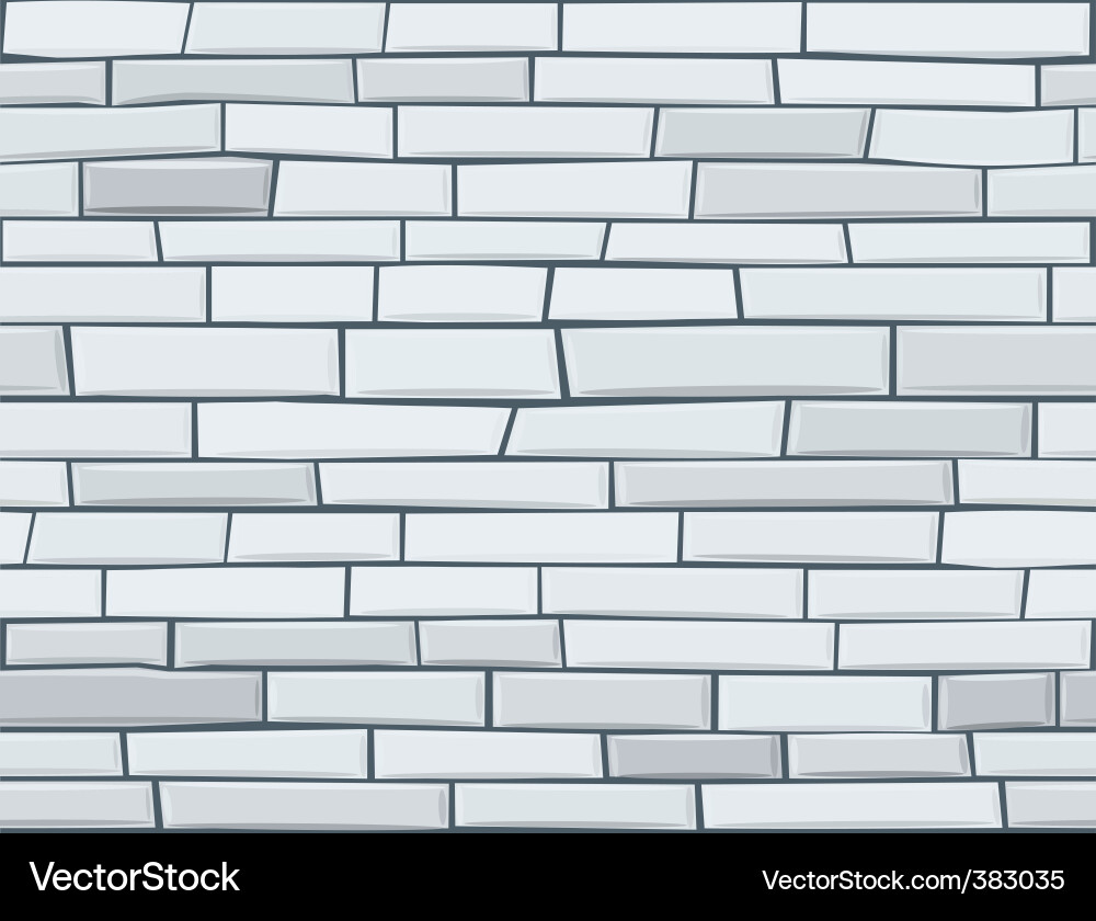 Seamless brick wall Royalty Free Vector Image - VectorStock