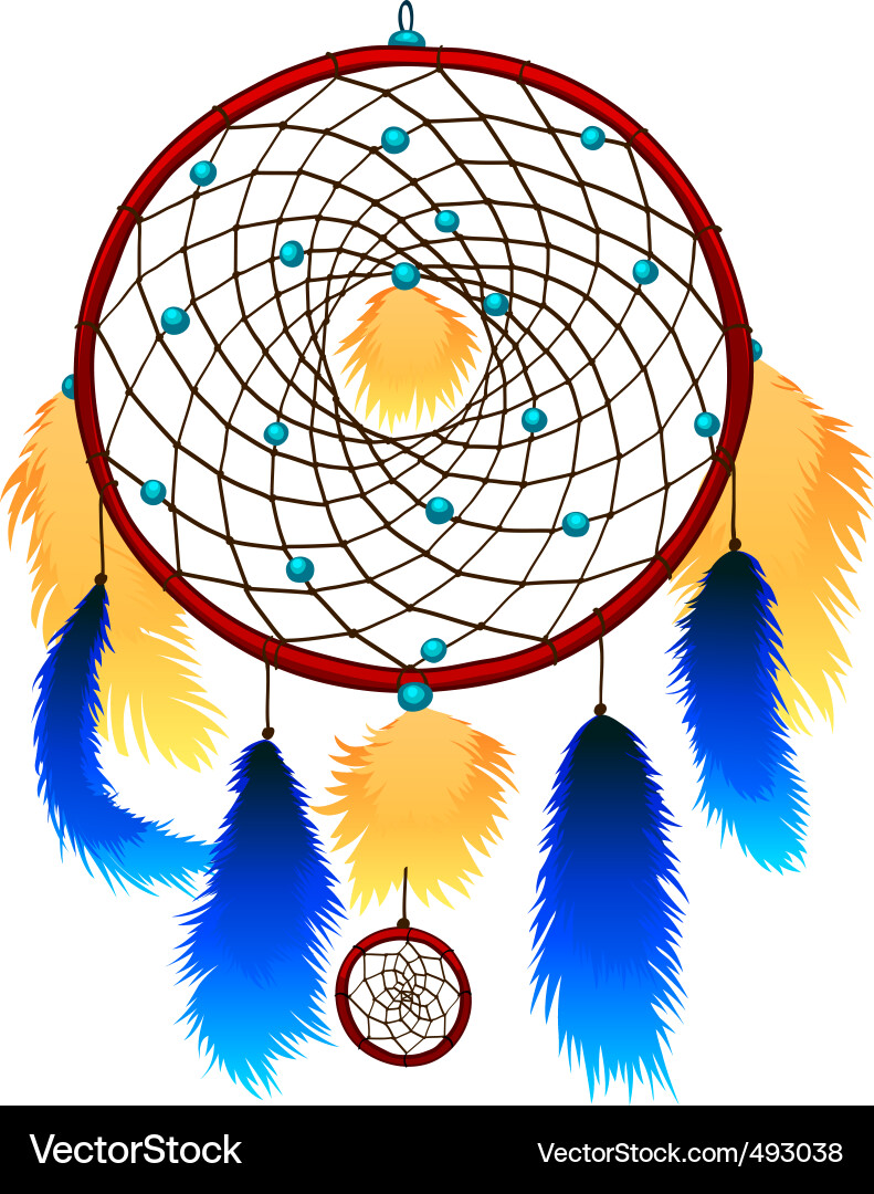 Dream catcher Royalty Free Vector Image - VectorStock