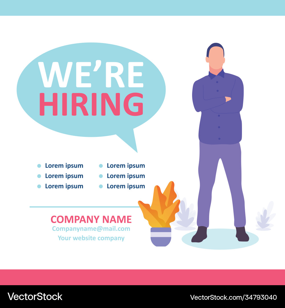 Recruitment recruiter choosing candidates with cv Vector Image