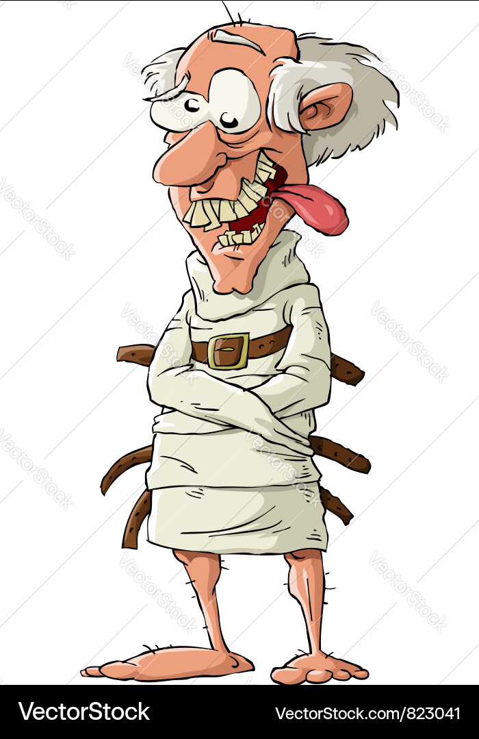 Straitjacket Royalty Free Vector Image - VectorStock