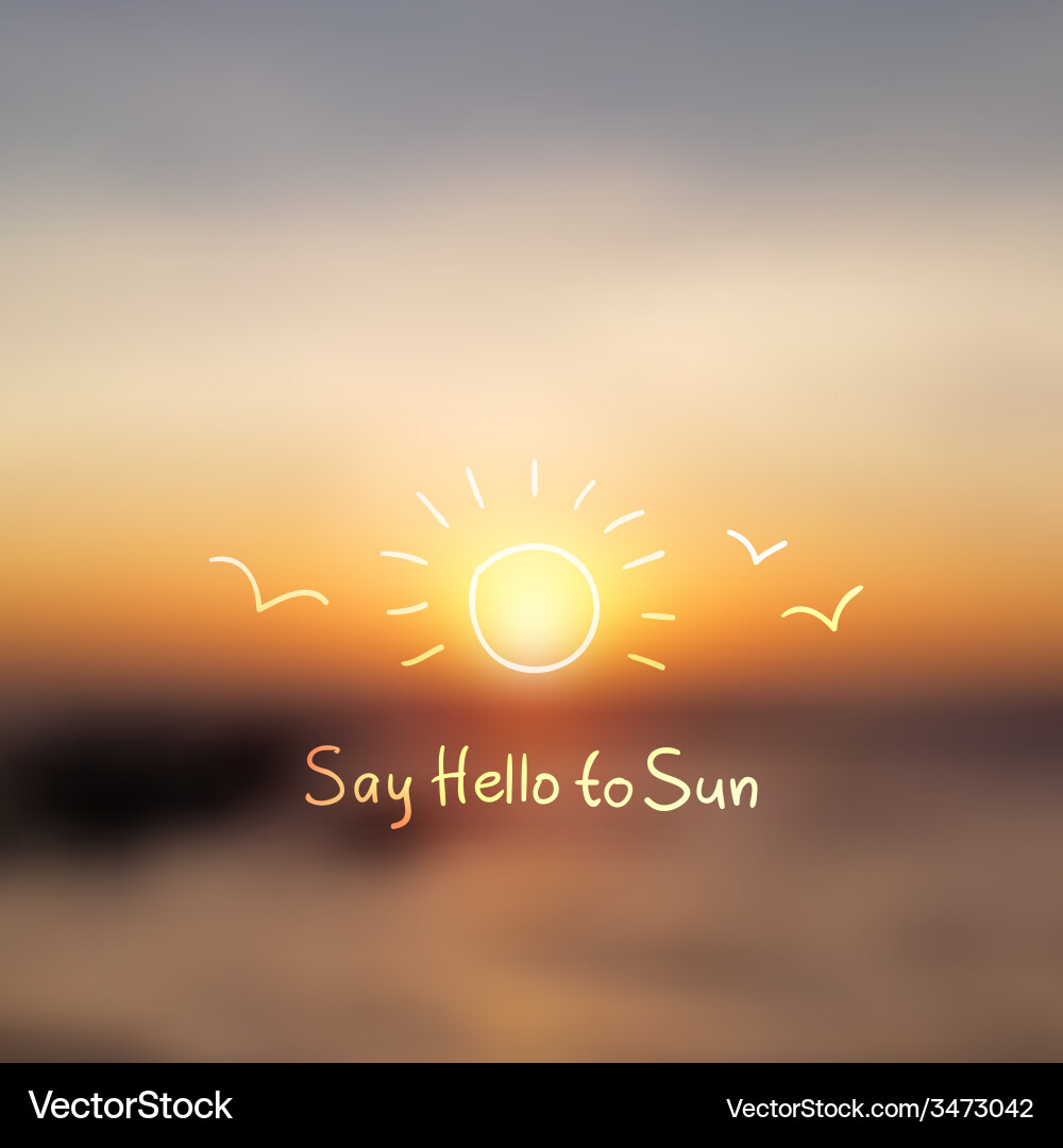 Sunrise Royalty Free Vector Image - VectorStock