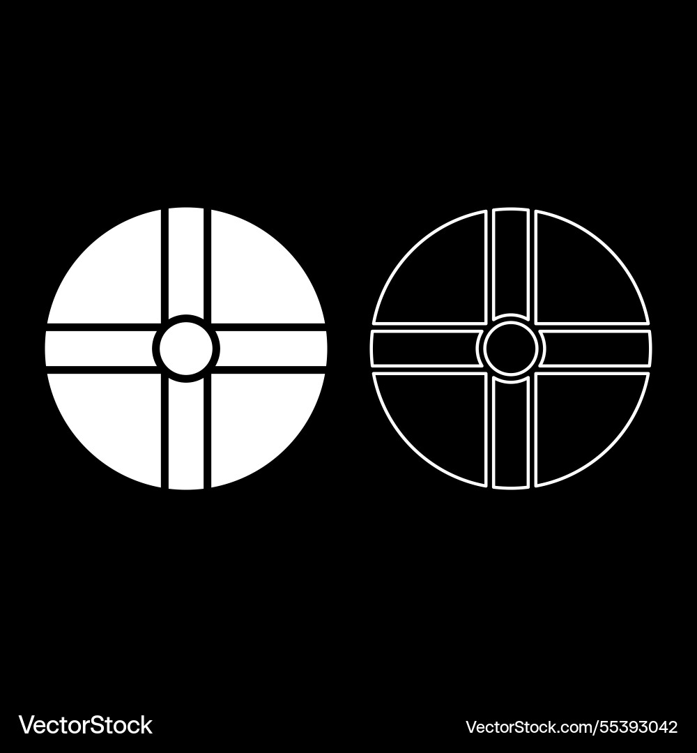 Suns cross solar cult southeast ceremonial Vector Image