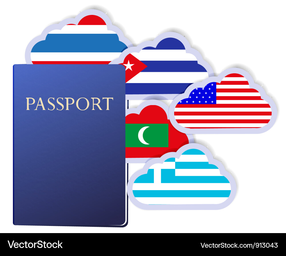 Passport Royalty Free Vector Image - VectorStock