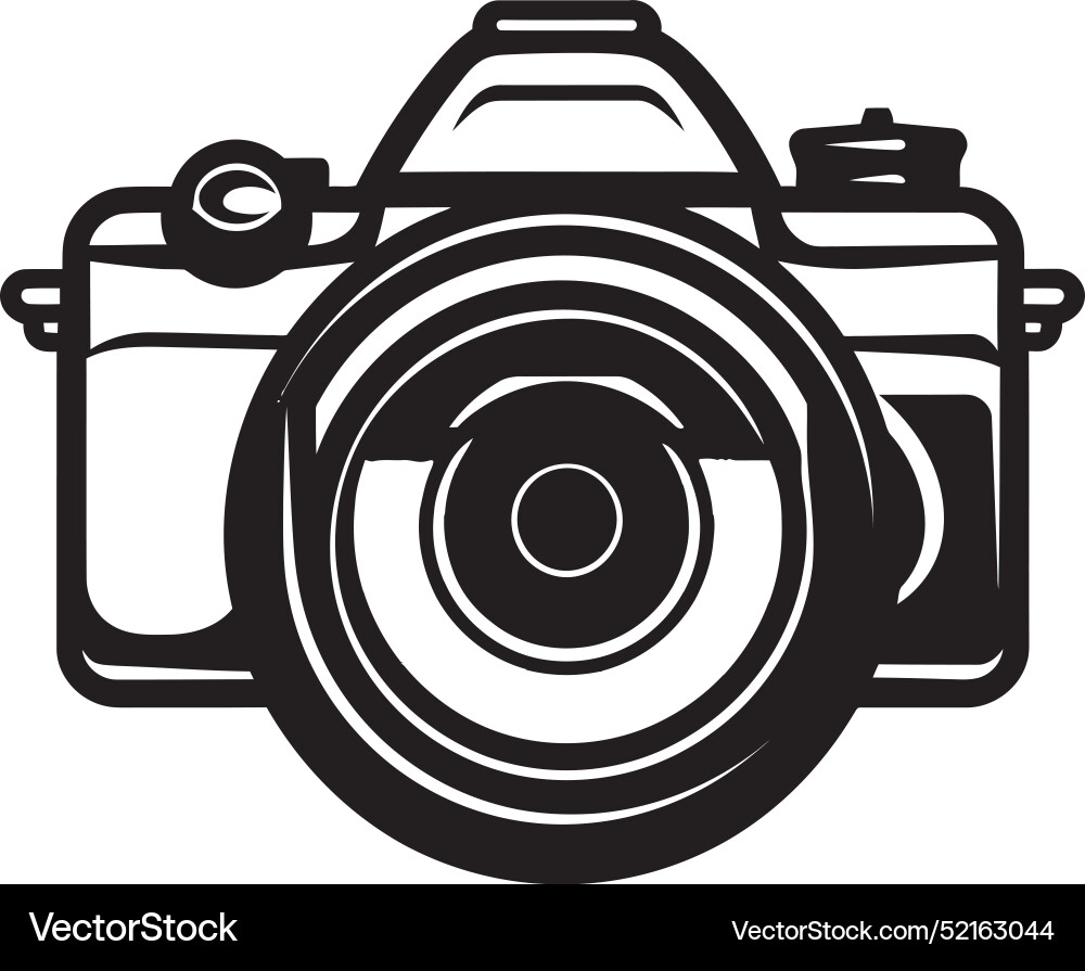Antique camera artwork a photographic Royalty Free Vector