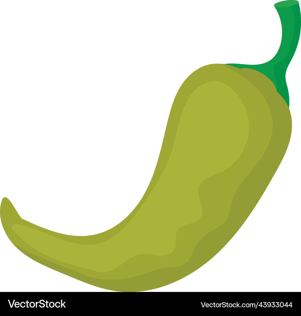 Green chili icon Royalty Free Vector Image - VectorStock