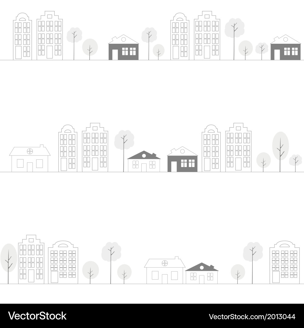 Town Royalty Free Vector Image - VectorStock