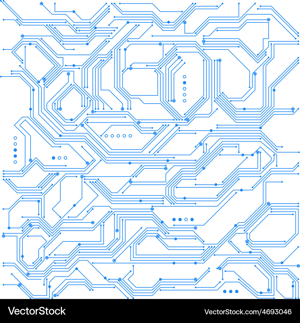 Circuit board Royalty Free Vector Image - VectorStock