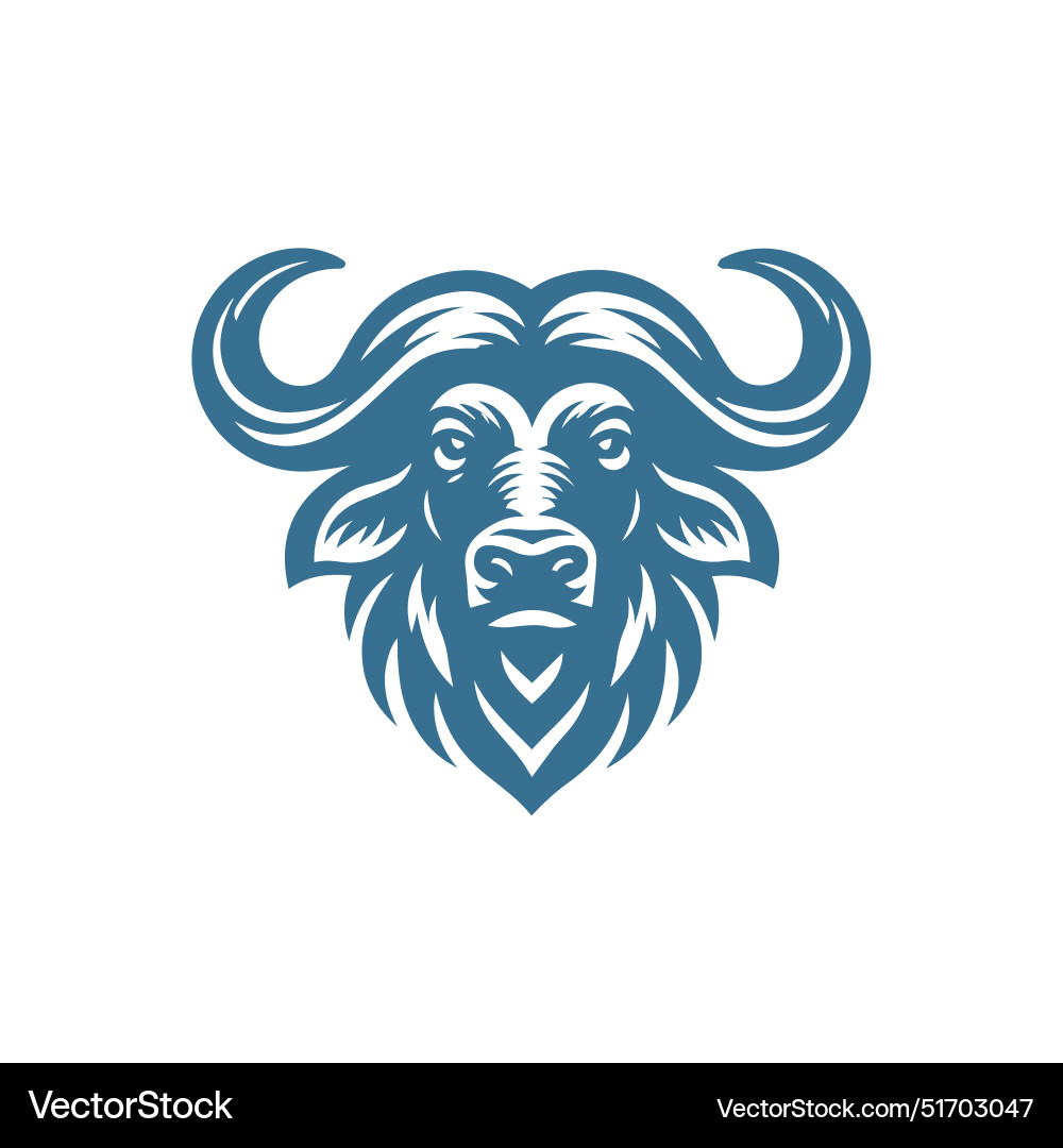 Bull logo Royalty Free Vector Image - VectorStock