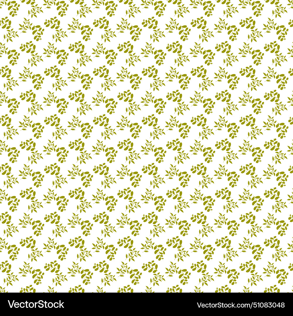 Winding plant seamless pattern design Royalty Free Vector