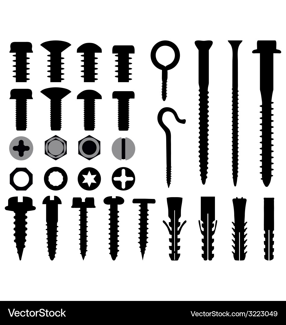 Bolts Royalty Free Vector Image - VectorStock