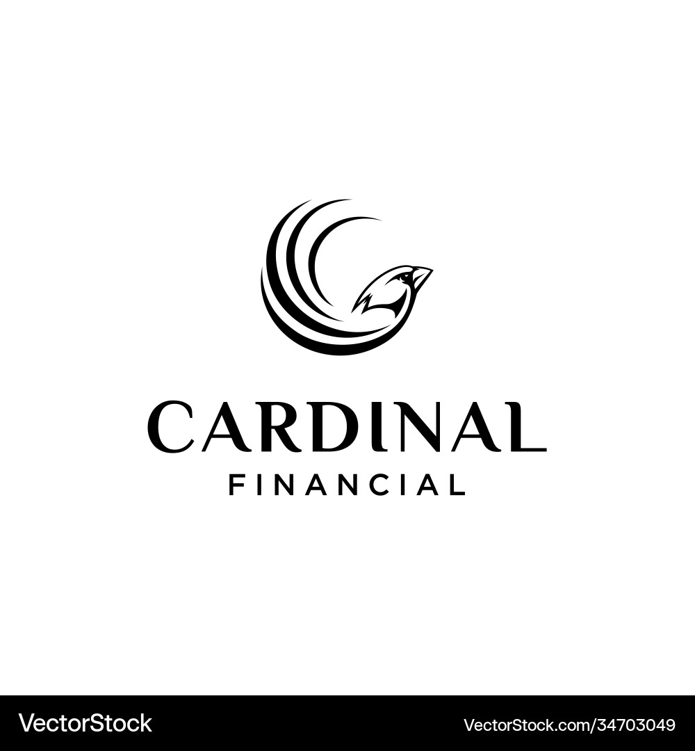 Cardinal logo Royalty Free Vector Image - VectorStock