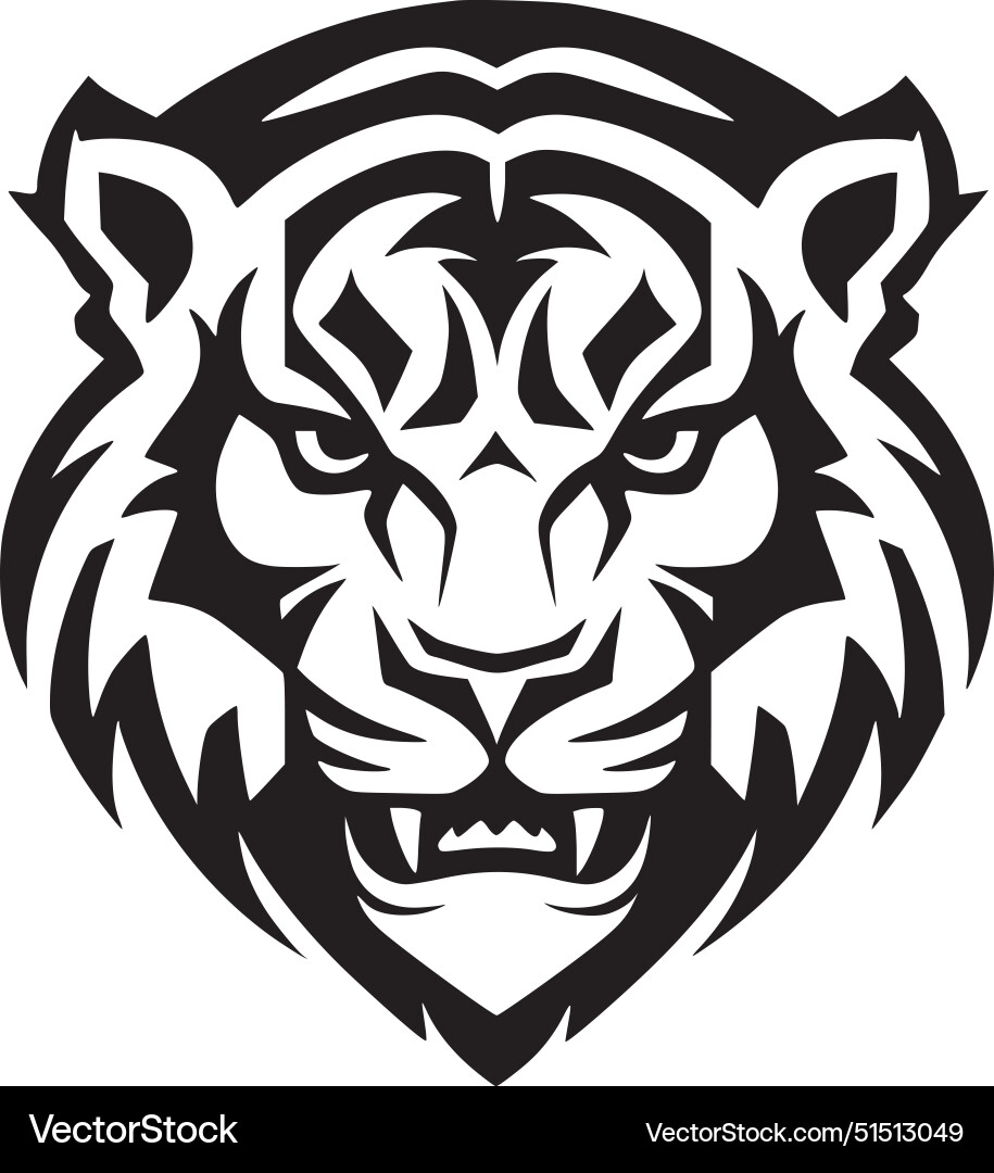 Tiger - high quality logo ideal for t-shirt Vector Image