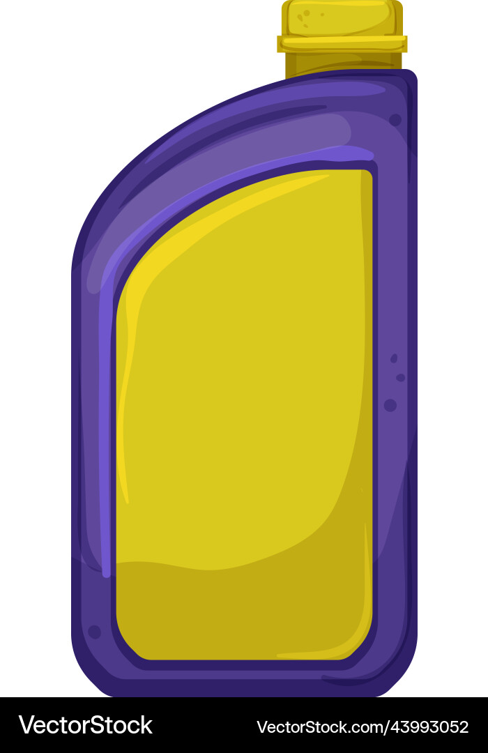 Change motor oil cartoon Royalty Free Vector Image