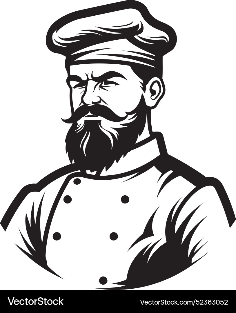 Chef graphics character bundl Royalty Free Vector Image