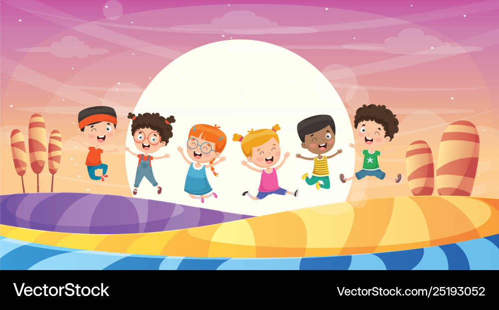 Children Royalty Free Vector Image - VectorStock