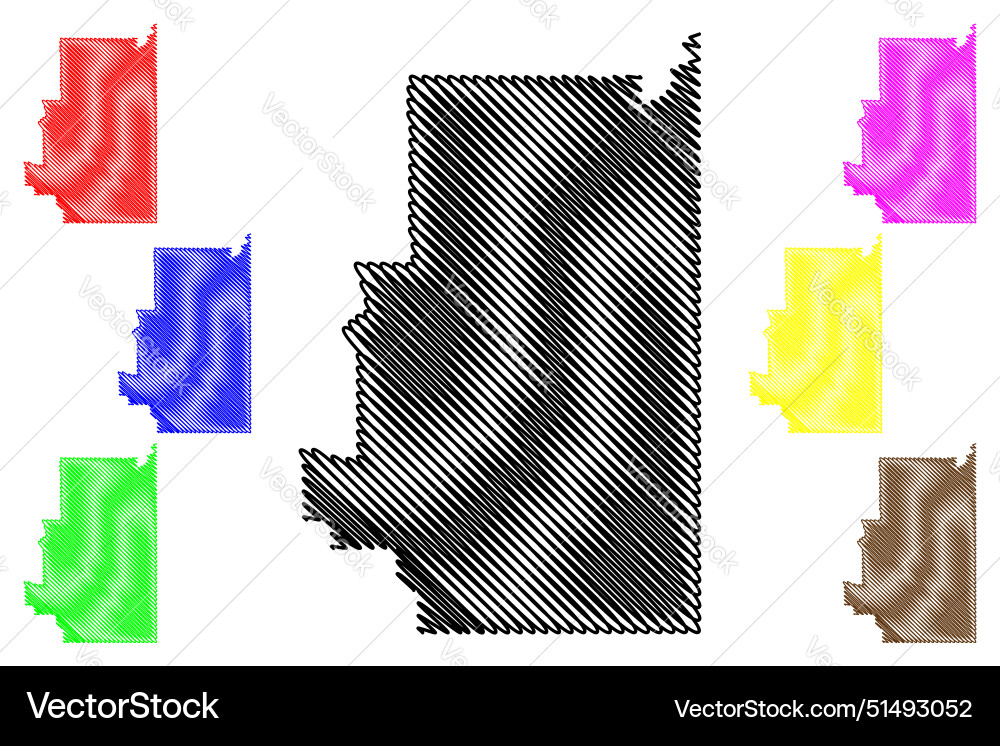 Division no 1 canada alberta province north Vector Image