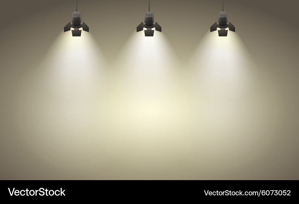 Spotlights Royalty Free Vector Image - VectorStock