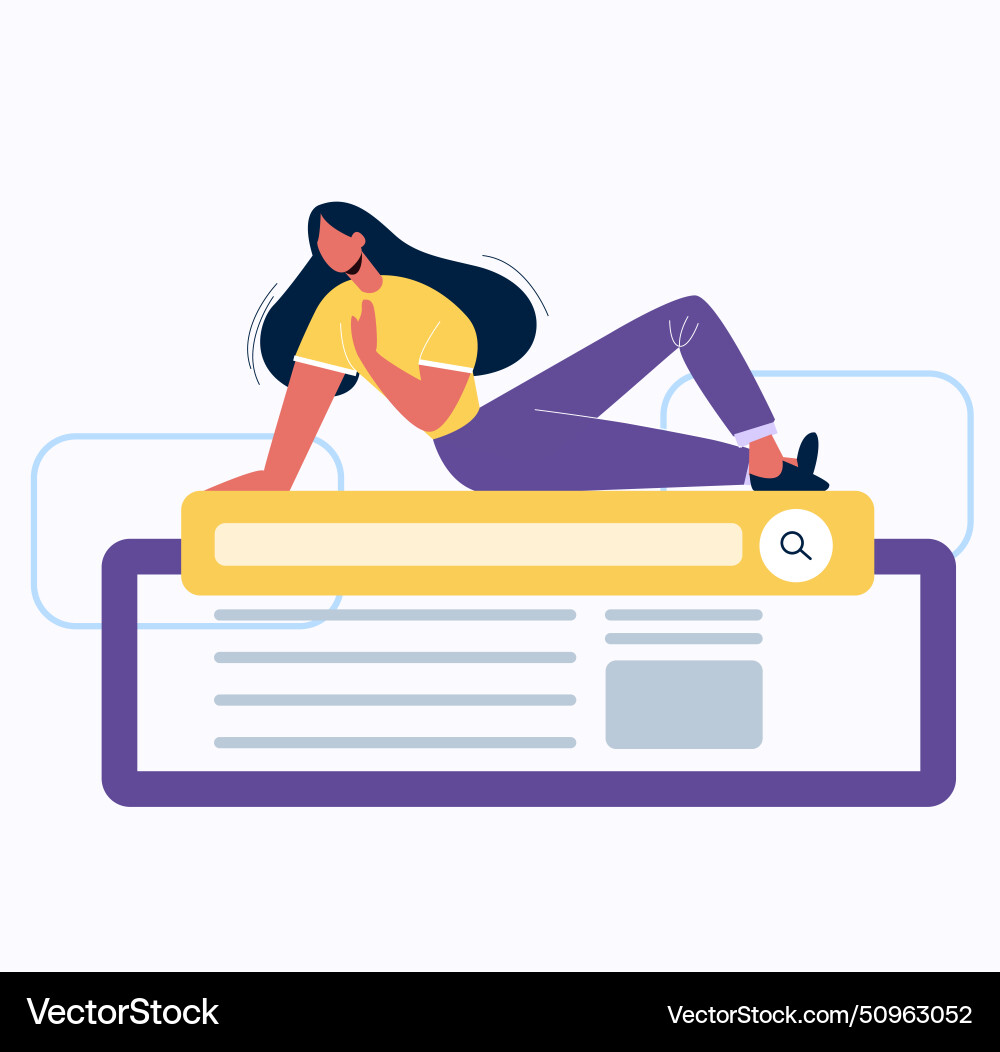 We are searching people hiring Royalty Free Vector Image