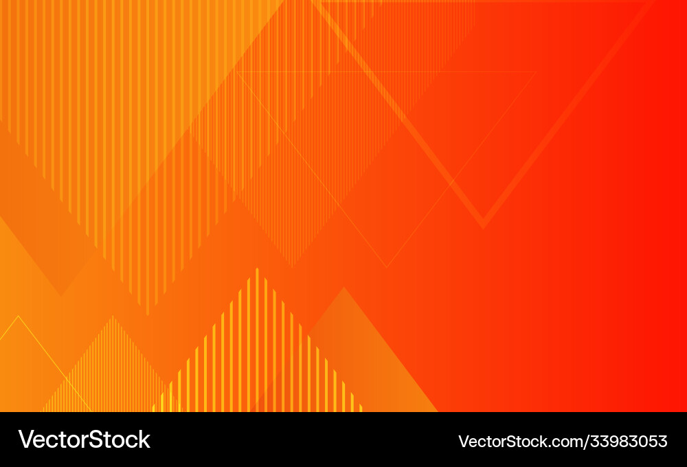 Dynamic orange background gradient abstract Vector Image