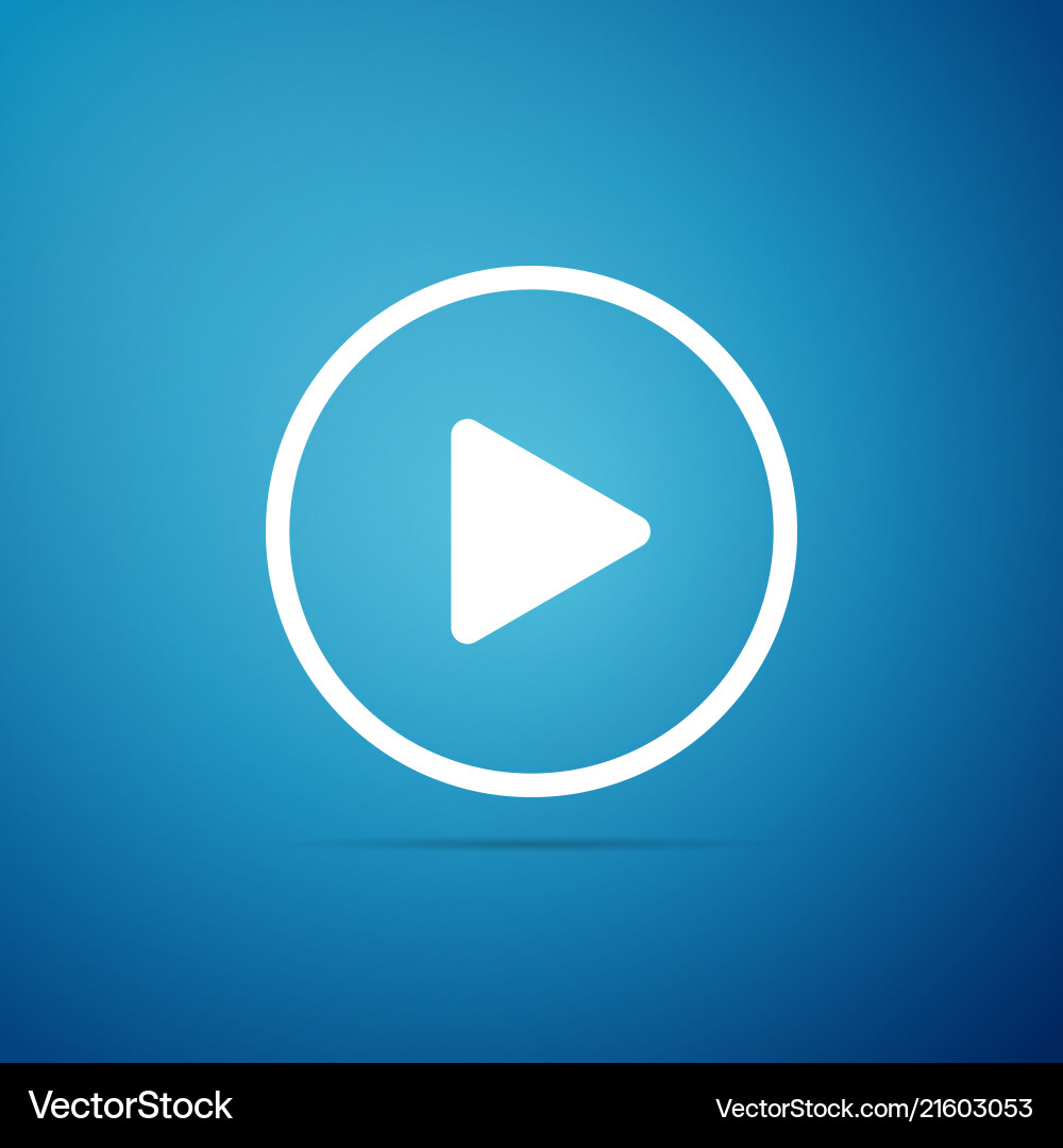 Play Icon - Modern Pause Button Royalty Free Vector Image