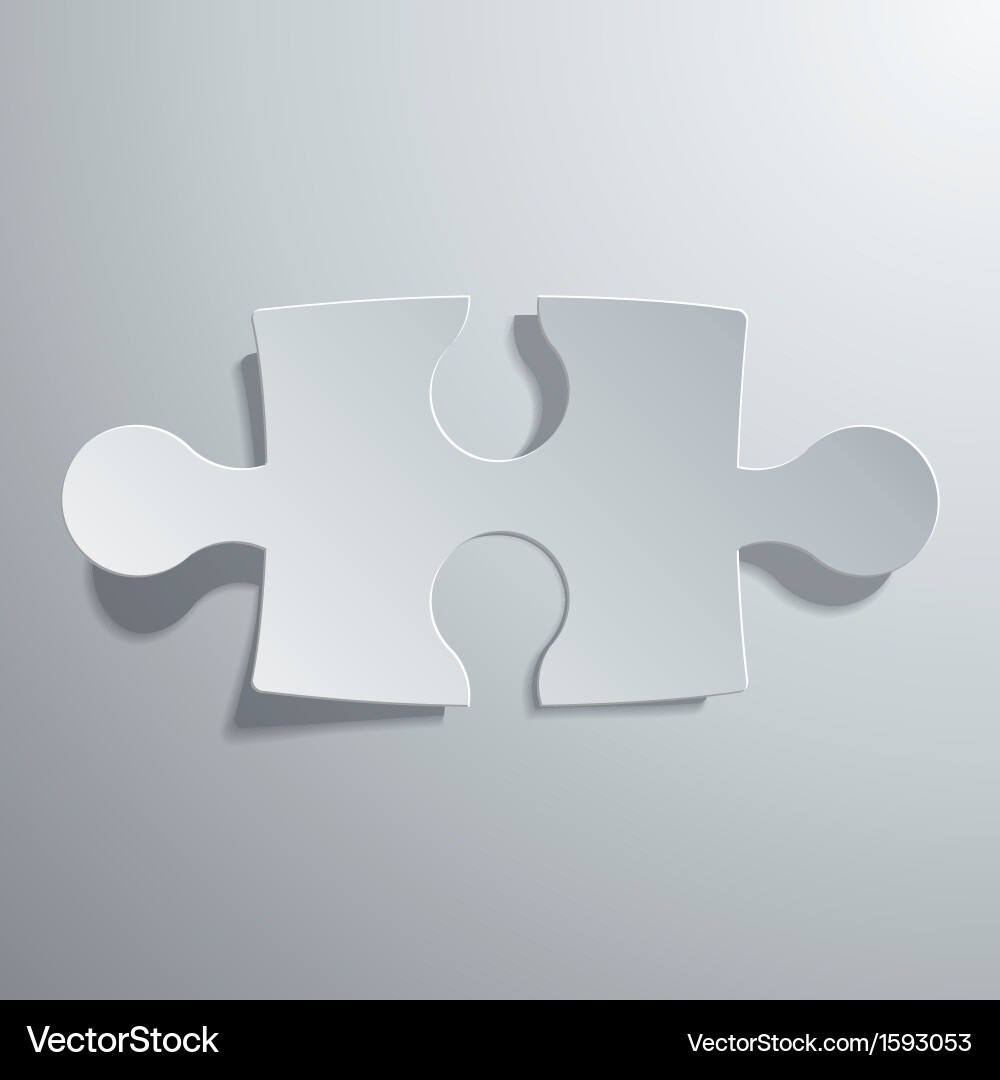Puzzle Royalty Free Vector Image - VectorStock