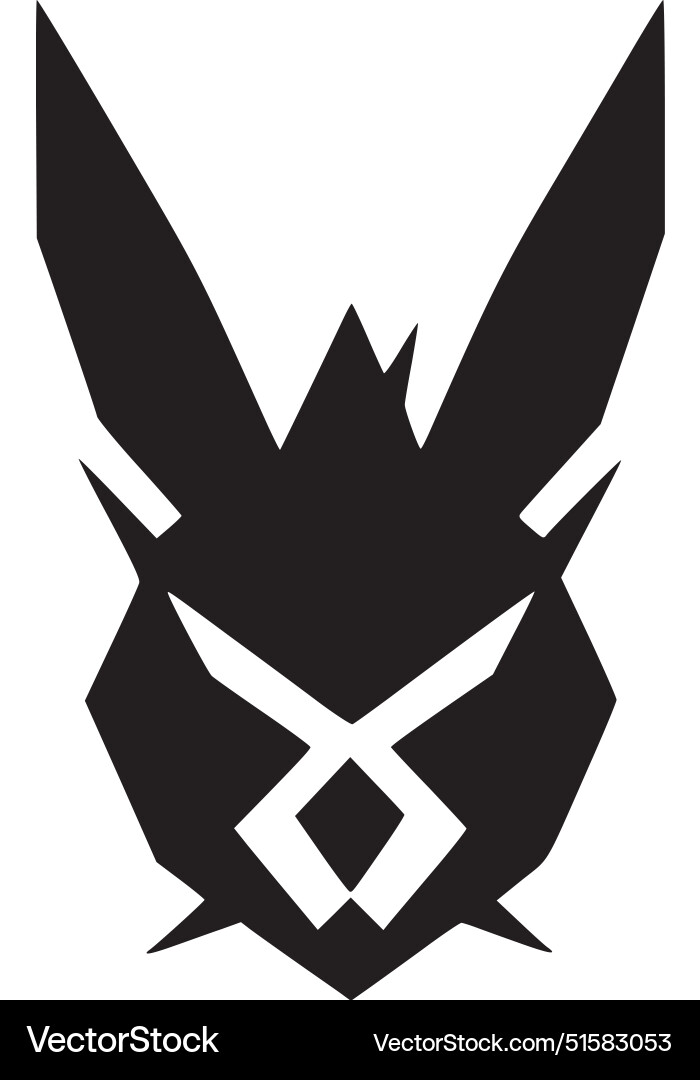 Rabbit - high quality logo - ideal for t-shirt Vector Image