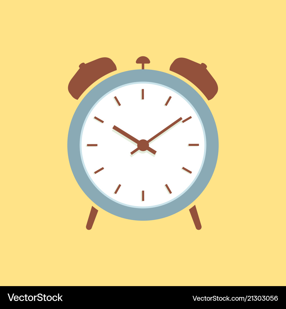 Simple Clock Icon Royalty Free Vector Image - VectorStock