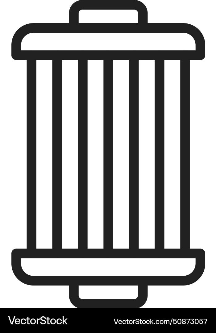 Air filter icon image Royalty Free Vector Image