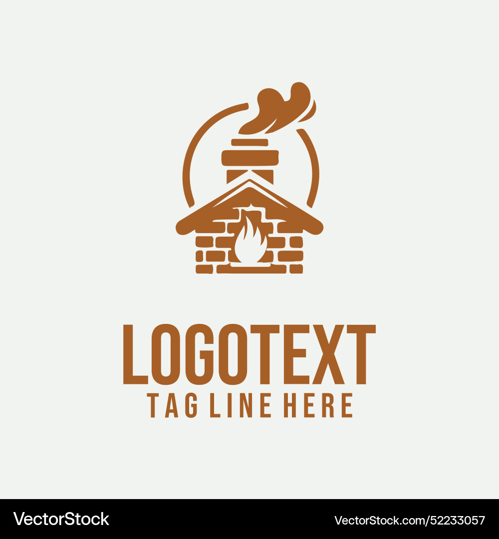 Chimney logo Royalty Free Vector Image - VectorStock