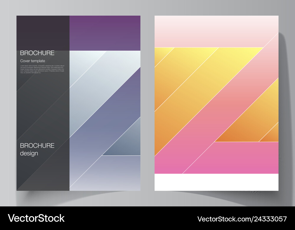 Editable layout of a4 Royalty Free Vector Image