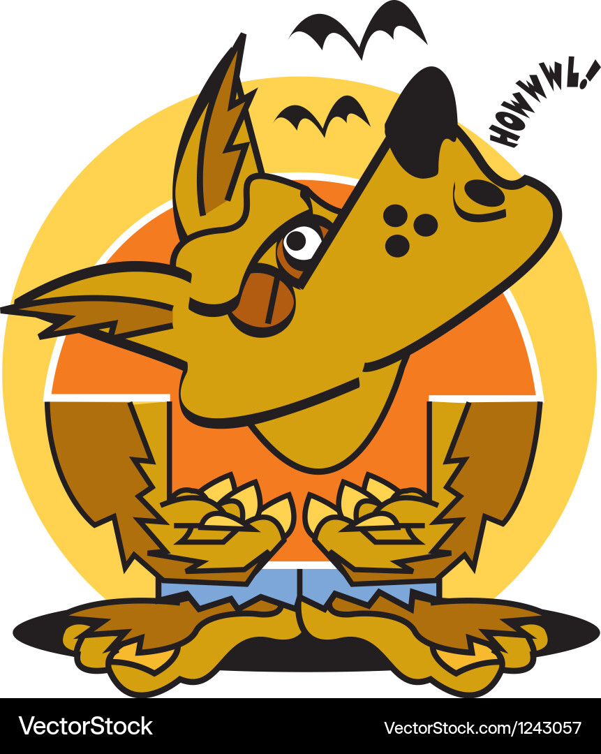 Werewolf Royalty Free Vector Image - VectorStock