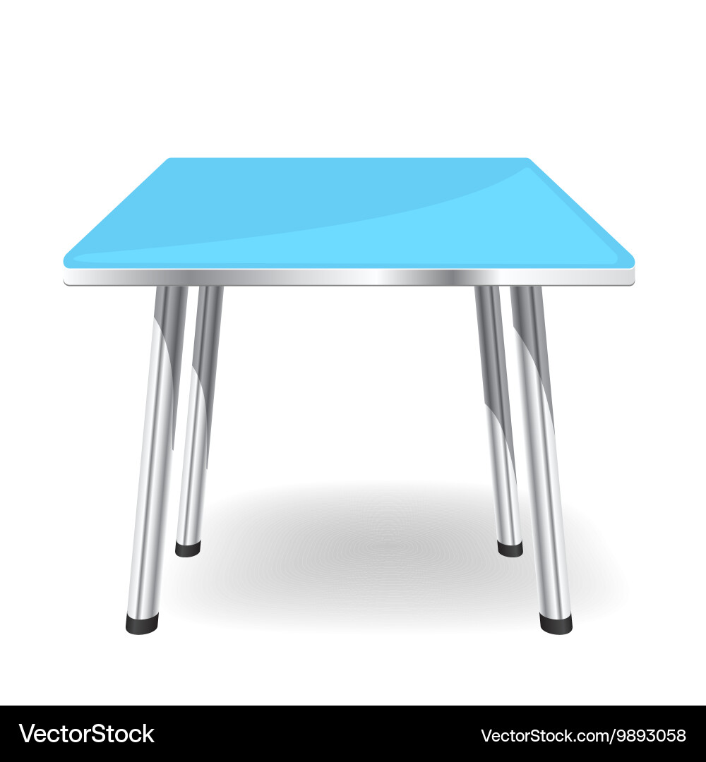 Empty rectangle table Royalty Free Vector Image