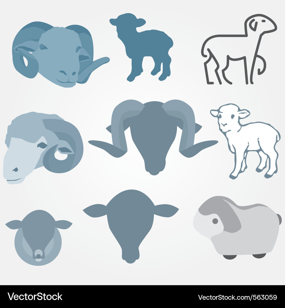 Sheep Royalty Free Vector Image - VectorStock