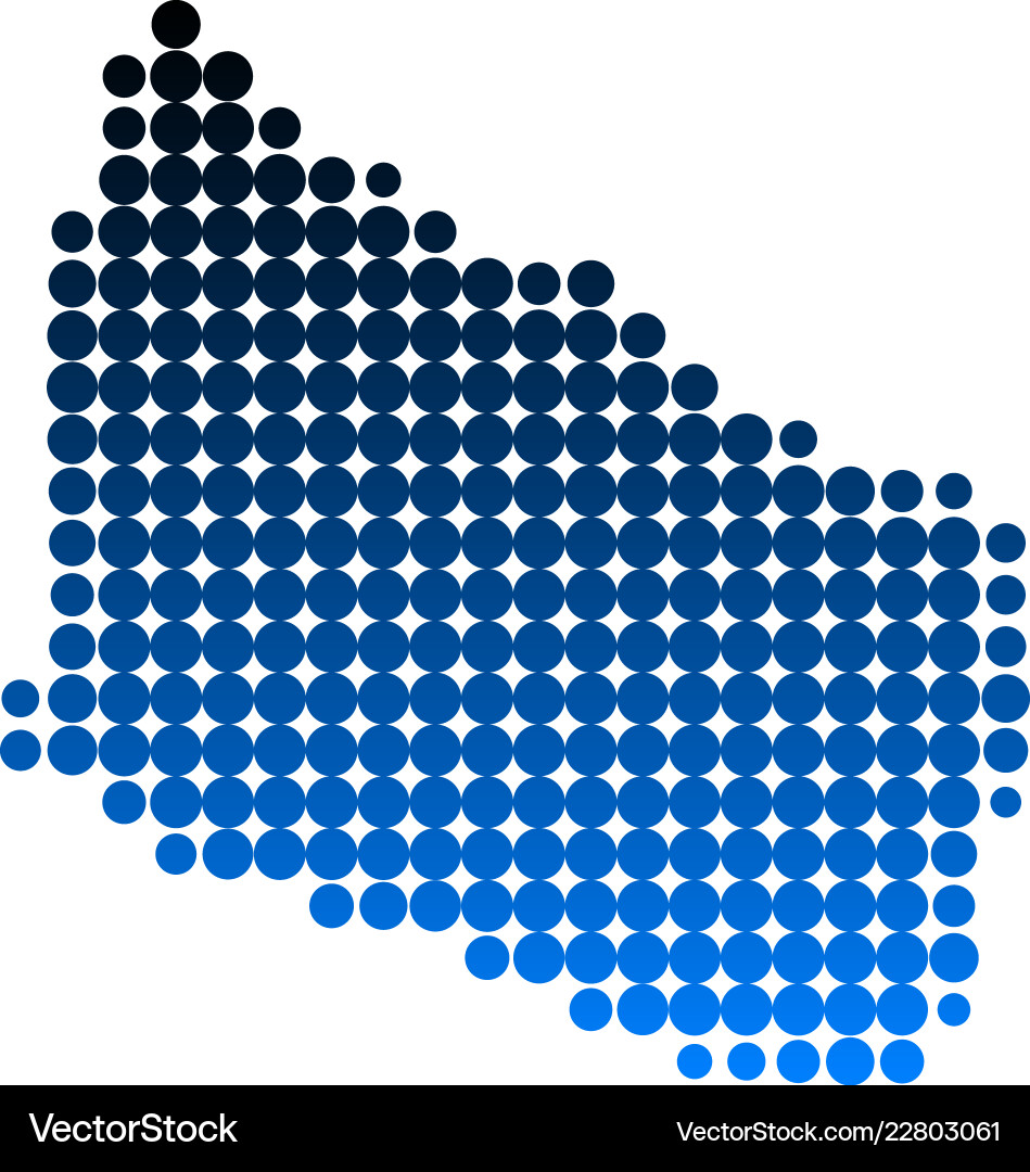 Map of bornholm Royalty Free Vector Image - VectorStock
